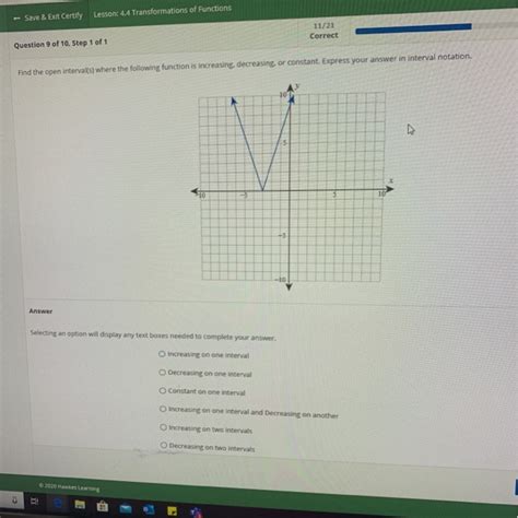 solved save and exit certify lesson 4 4 transformations of