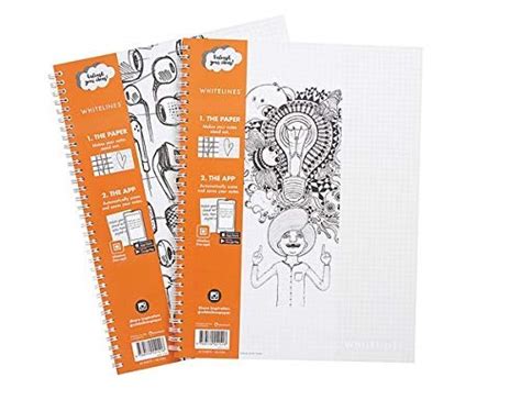 Whitelines Link A4 Squared Notebook 80gsm Paper Multipack Pack Of 6