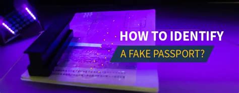 How To Identify Fake Indian Passport