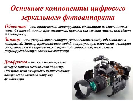 Устройство зеркального фотоаппарата презентация онлайн