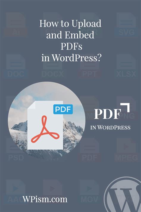 How To Upload And Embed PDF Files In WordPress Guide