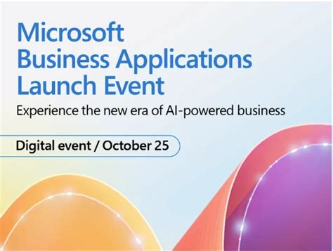 Join Us At The Microsoft Business Applications Launch Event Microsoft