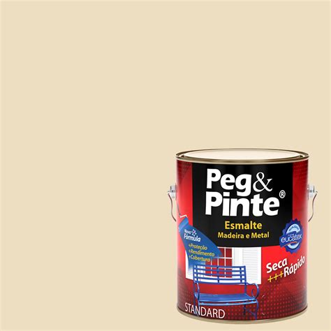 EUCATEX PEG PINTE ESMALTE SINT BRILH 3 6L AREIA Bauru 2000