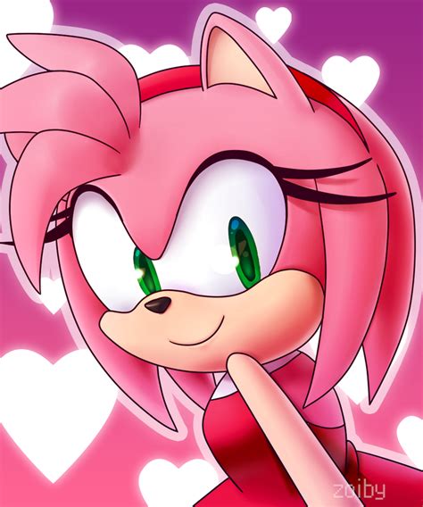 Amy Rose By Zoiby On Deviantart