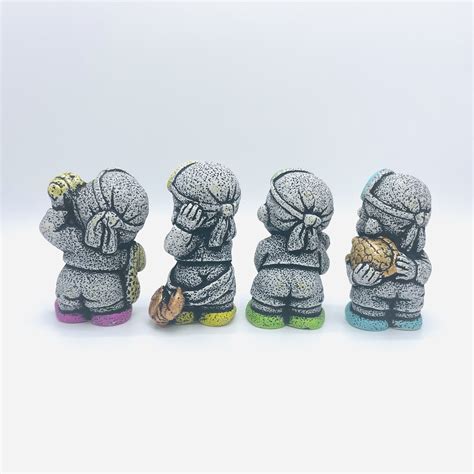 제주 돌하르방 꿈꾸는 제주도 4조 받침대 지퍼백 장식인형 미니어처 인테리어 감성소품 Cj프레시마켓