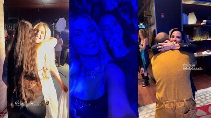 Ex BBBs se reencontram em festa de aniversário de Yasmin Brunet