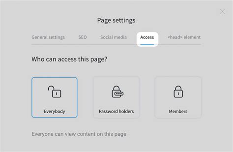 How To Change The Settings Of My Pages