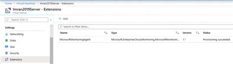 Create An Azure Log Analytics Workspace And Add A Virtual Machine