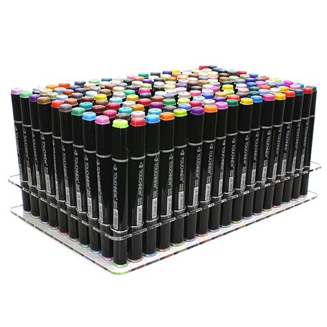 Touchnew Набор маркеров для скетчинга 168 шт Black основные цвета купить на Ozon по низкой