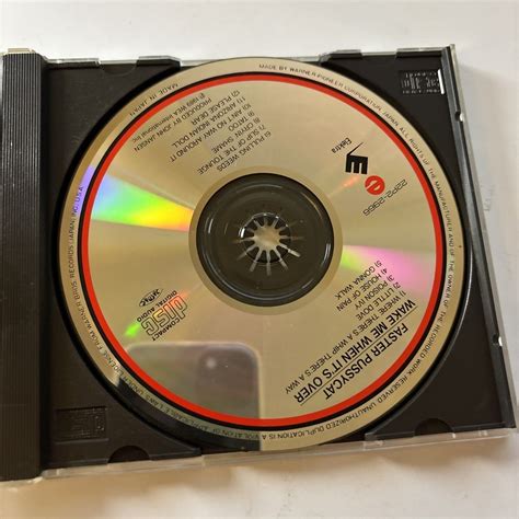 Faster Pussycat Wake Me When Its Over Cd 1989 Japan Release 22p2