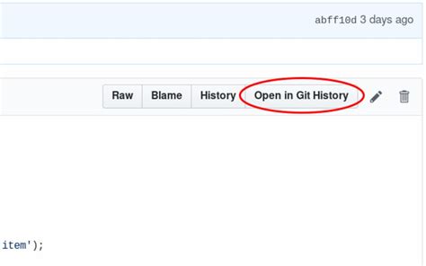 Git History Browser Extension для Google Chrome Расширение Скачать