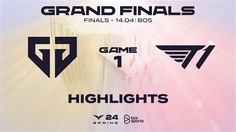 Highlights Gen Vs T1 Game 1 Chung KẾt Lck Mùa Xuân 2024 1404