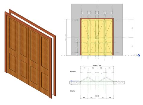Folding Gate In Rfa 30903 Kb Cad Library