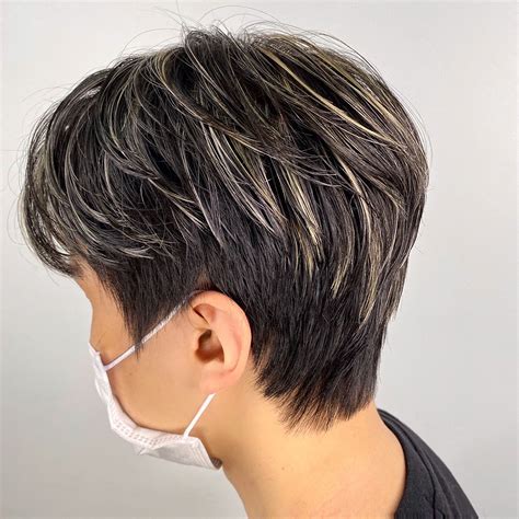 Hair Creatorandbarber 정성으로디자인합니다👏 남자리프컷 디자인에 추천드리는 남자솜브레 디자인염색입니다