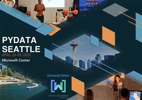 Wtm Seattle On Twitter 🌊🌅🐚 Womentechmakers Seattle Community Partner Of Pydata Seattle