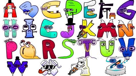 Alphabet Lore But Old Transform Youtube