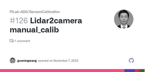 lidar2camera manual calib · issue 126 · pjlab adg sensorscalibration