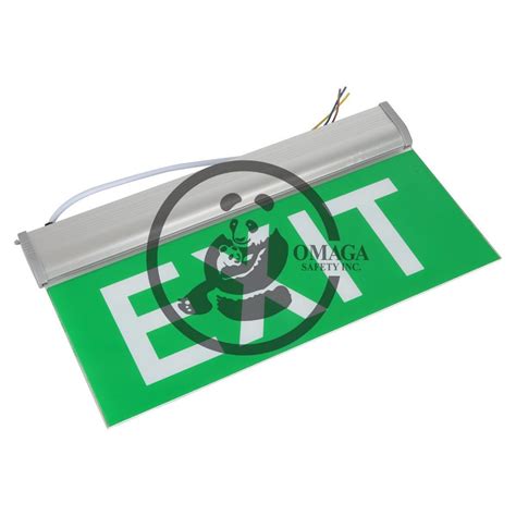 RS 38N EXIT FIBER SIGNAGE GREEN Omaga Safety Before You Start Be Safety Smart