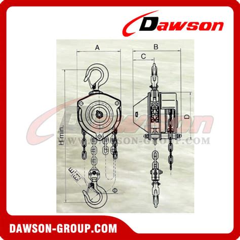 0 25t Chain Block 250kg Mini Chain Hoist For Lifting Low Price Manual Chain Block Manual