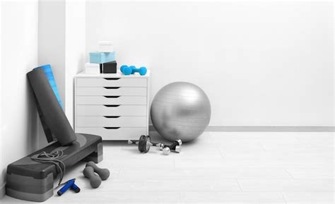 Premium Photo Different Physiotherapy Equipment In Room