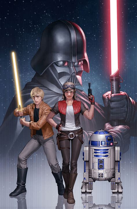 R2 D2 Люк Скайуокер Дарт Вейдер Sw Персонажи Звездные Войны