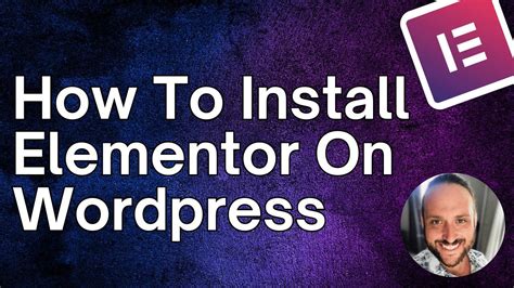 How To Install Elementor On Wordpress Step By Step 2023 Youtube