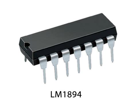 Lm1894n Dnr Noise Reduction Datasheet