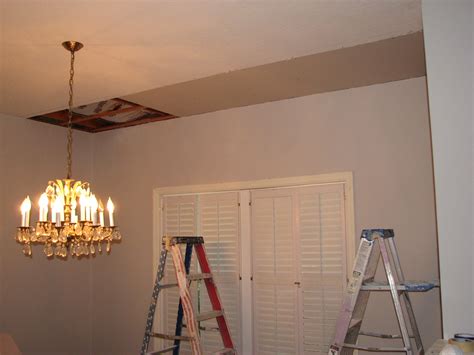Indialantic Ceiling Repair And Skip Trowel Texture Match Peck Drywall