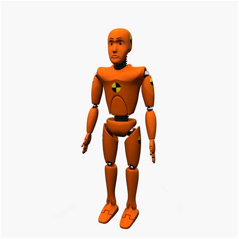 Crash Test Dummy 3d Model 5 Unknown Fbx Obj Max Free3d