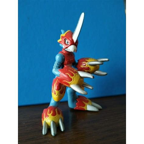Bandai Digimon Flamedramon Mini Action Figure Ori Shopee Malaysia
