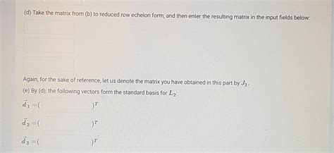 Solved Subspaces Bases And Dimensions Sums Of Subspaces