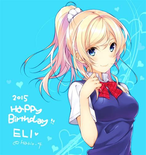 Safebooru Ayase Eli Blonde Hair Blue Eyes Blush Long Hair Love Live