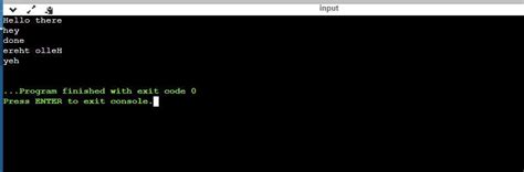 Write A Program That Takes In A Line Of Text As Input And Outputs That