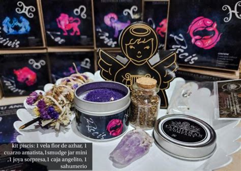 Kit Zodiacal Piscis El Caldero De La Bruja