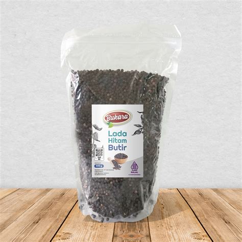 Lada Hitam Butir Plastik 500 Gr Merica Hitam Butir Premium Quality