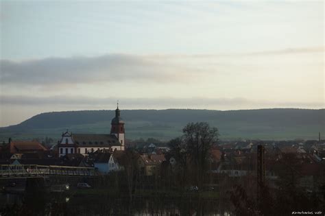 Unterfrankes Welt Zellingen Von Retzbach Aus Gesehen