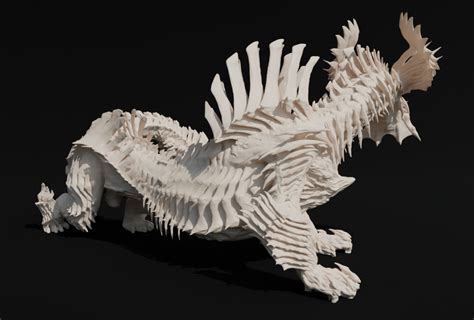👹 Jin Dahaad Monster Hunter Wilds Figure・ Stl File For 3d Printing・cults