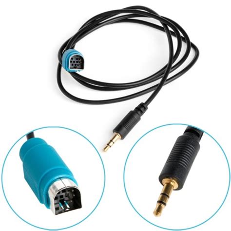 ALPINE KCE-236B AUX АУДИОКАБЕЛЬ МИНИ-ГНЕЗДО MP3: купить с доставкой из ...