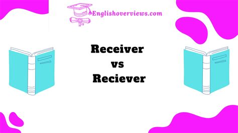 Receiver Vs Reciever Which Spelling Is Correct