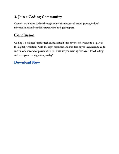 Hello Coding Anyone Can Learn To Code Digital Pdf