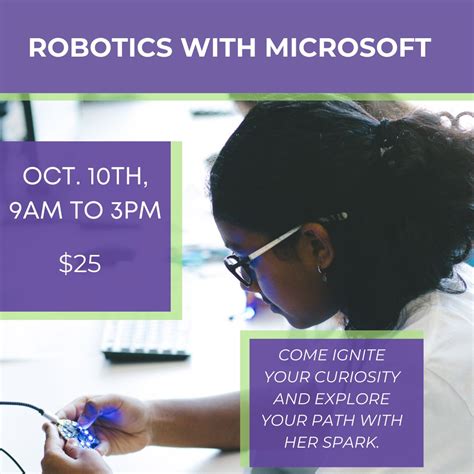 Her Spark On Linkedin Robotics Microsoft Girlsinstem