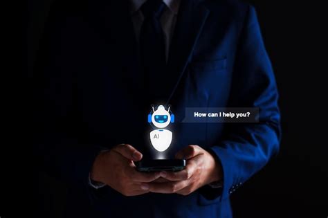 Premium Photo Ai Chatbot Intelligent Digital Business Service Application Concept Computer