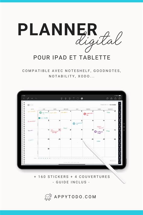 Planner Digital Appytodo I Outils Pour Tablette And Ipad
