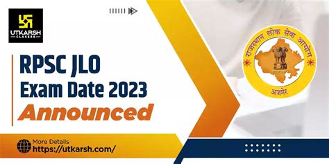 RPSC JLO News 2025 RPSC JLO Exam Latest Updates Articles Tips