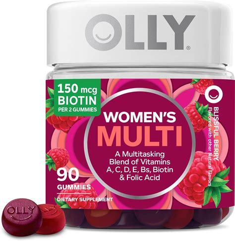 Olly Womens Multivitamin Gummy Vitamins A D Nepal Ubuy