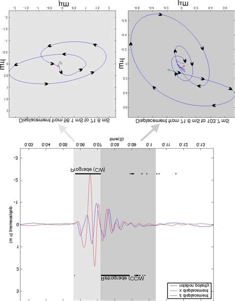 Particle Motion Measured At The Field Site Download Scientific Diagram