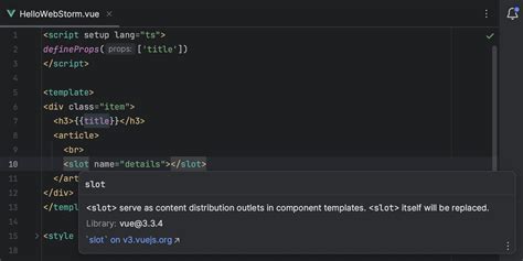Get Started Building Apps With Vue Js 3 In WebStorm The WebStorm Blog
