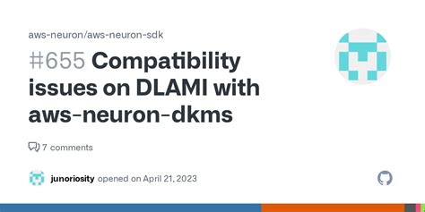 Compatibility Issues On Dlami With Aws Neuron Dkms · Issue 655 · Aws