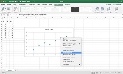 Ms Excel 로 최소제곱법을 활용한 직선 그리기 Minjae Isaac Kwon