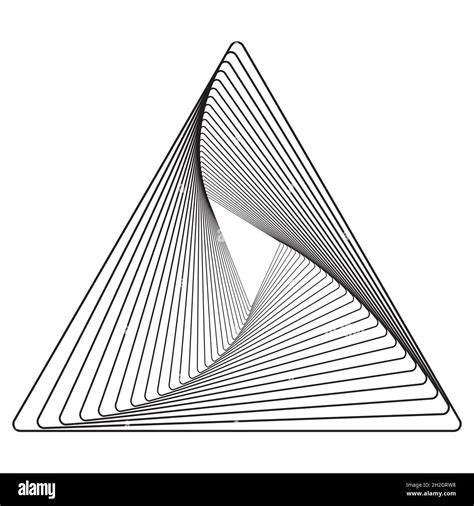 Abstract Triangle Overlap Stock Vector Image And Art Alamy